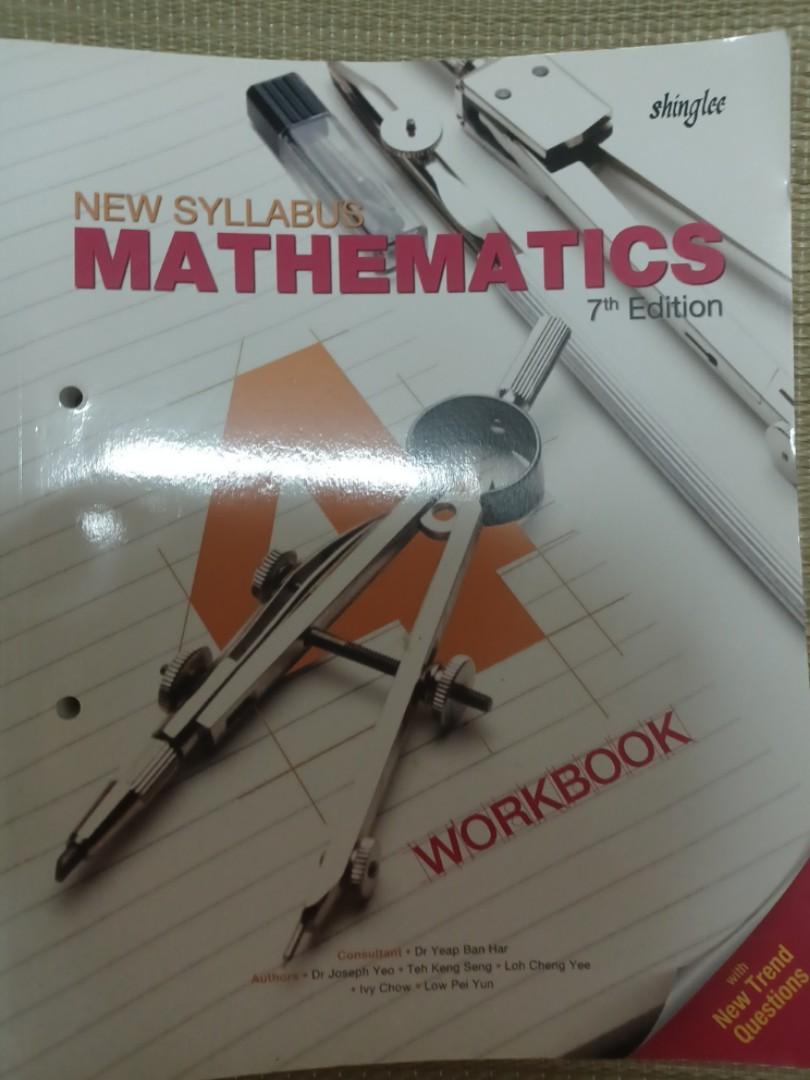 Shinglee New Syllabus Mathematics 7th Edition, Hobbies & Toys, Books ...