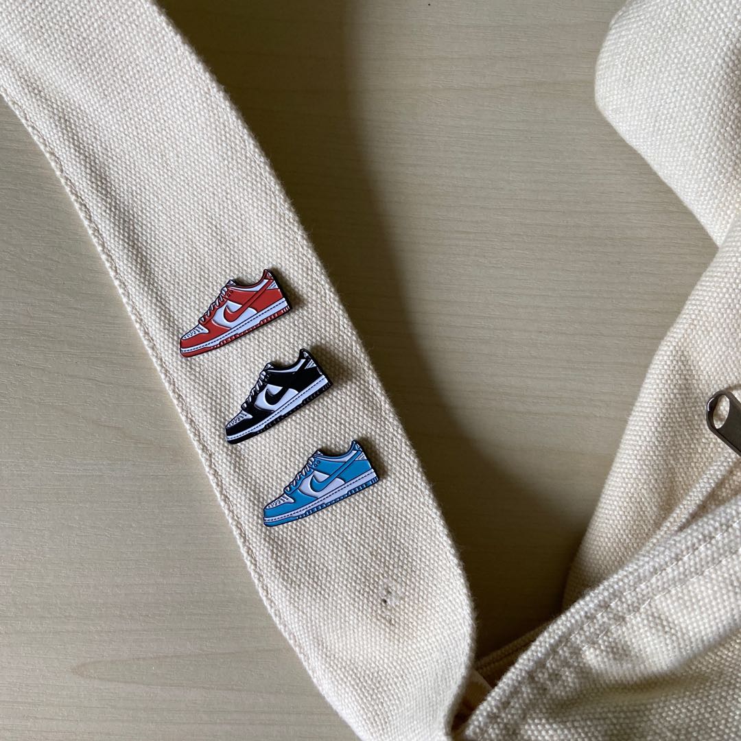 Sneaker Enamel pins, Hobbies & Toys, Stationery & Craft, Handmade Craft ...