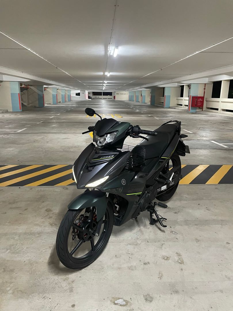 Sniper 150 V1 Matte Green, Motorcycles, Motorcycle Accessories on Carousell