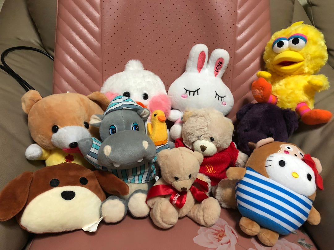 Soft Toys - bundle of 10, Babies & Kids, Infant Playtime on Carousell