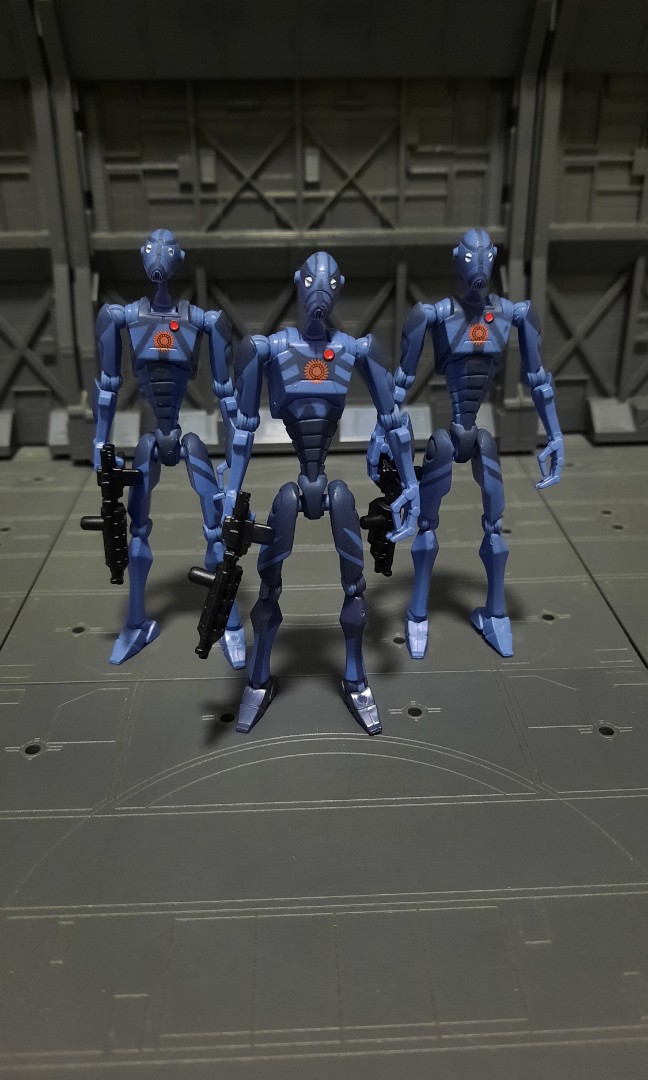 Star wars Commando Droid (blue), Hobbies & Toys, Toys & Games on Carousell