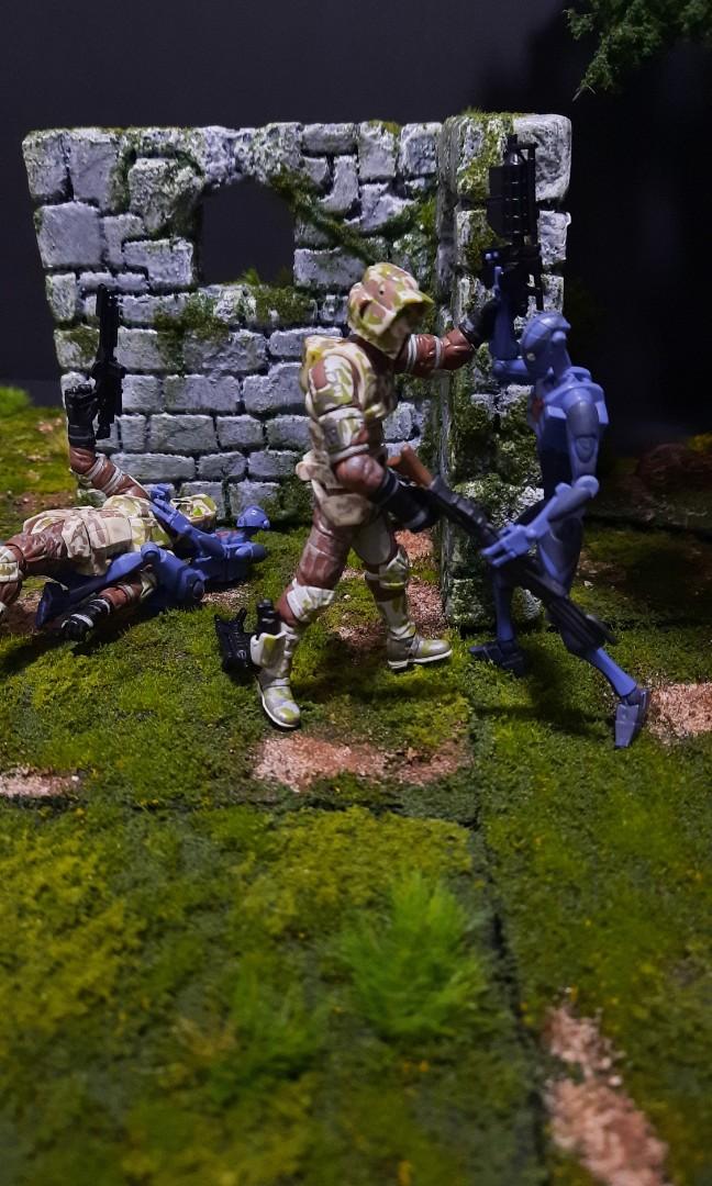 Star wars Commando Droid (blue), Hobbies & Toys, Toys & Games on Carousell