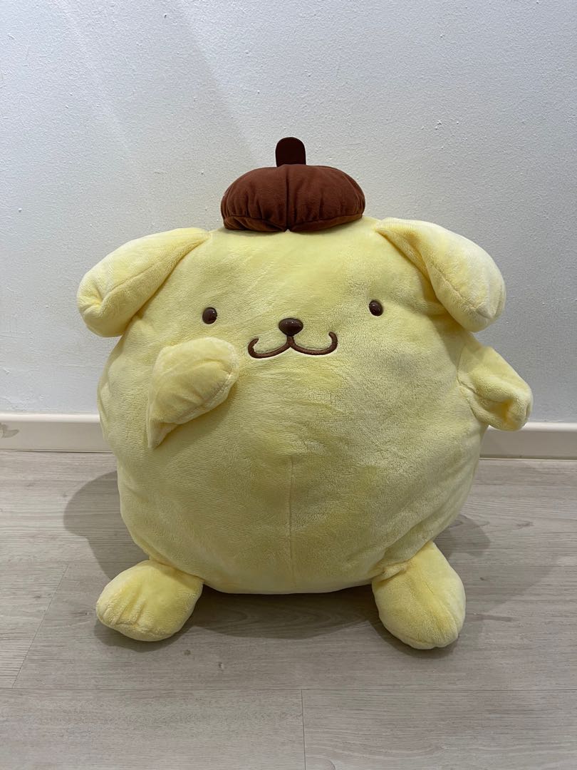 Super big pompompurin plush toy, Hobbies & Toys, Toys & Games on Carousell