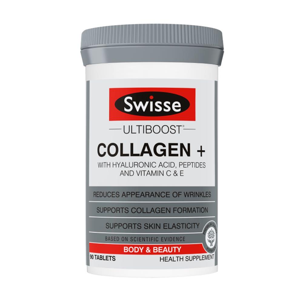 Swisse Collagen + 90 tabs, Health & Nutrition, Health Supplements ...