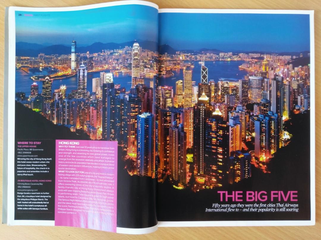 Thai Airways Sawasdee magazine, Hobbies & Toys, Books & Magazines ...
