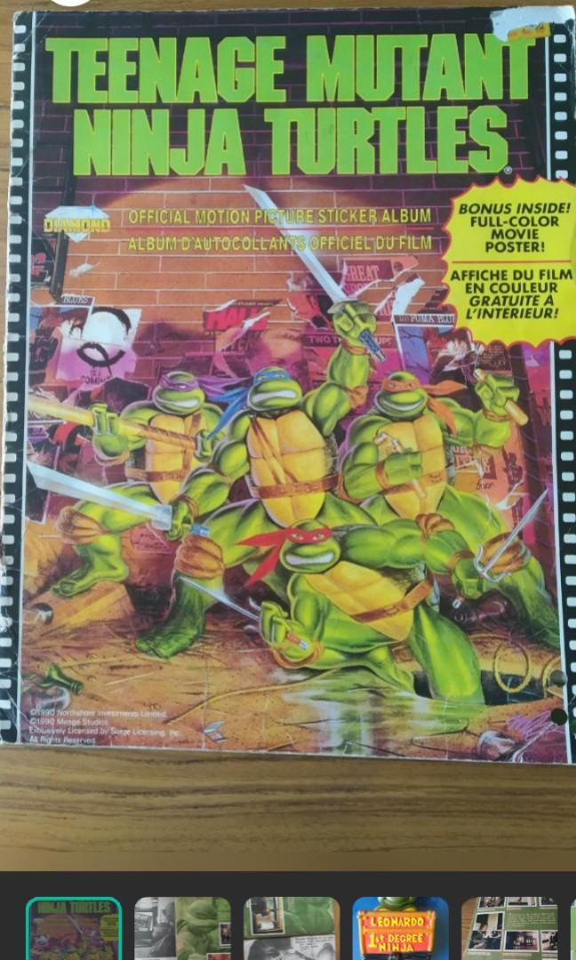 TMNT. Teenage Mutant. Ninja Turtles. Sticker book, Hobbies & Toys ...