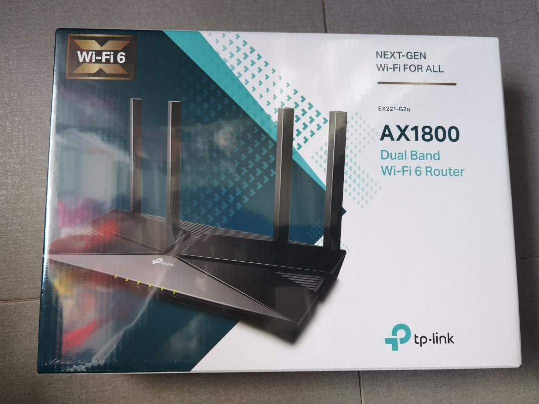 TP link AX-1800 Wifi-6 Dual band router, Computers & Tech, Parts ...