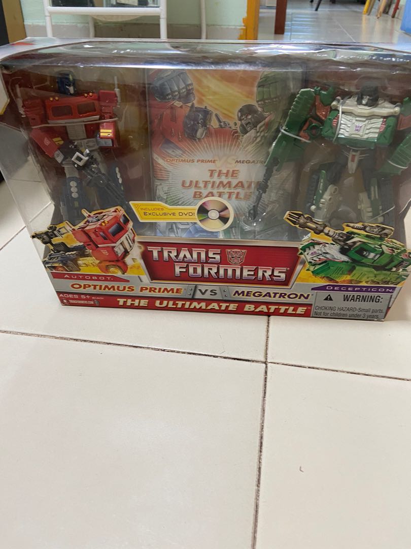 Transformers Optimus Prime Vs Megatron The Ultimate Battle