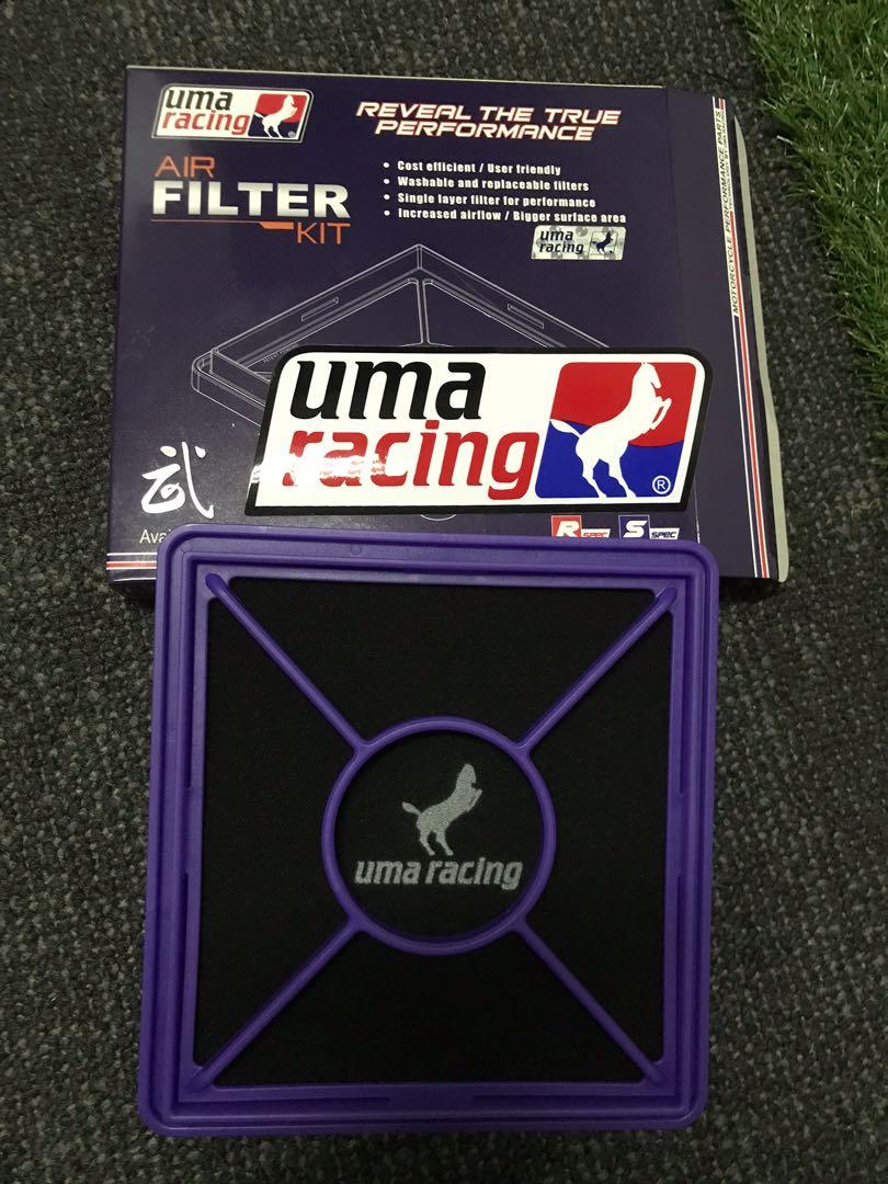 Uma racing air filter and cvt filter for Yamaha Xmax 250/300 ...