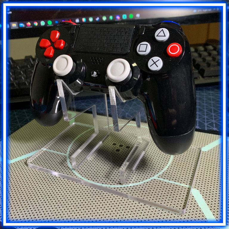 Video Game Controller Acrylic Holder Display Stand - PS3 PS4 PS5 Xbox ...