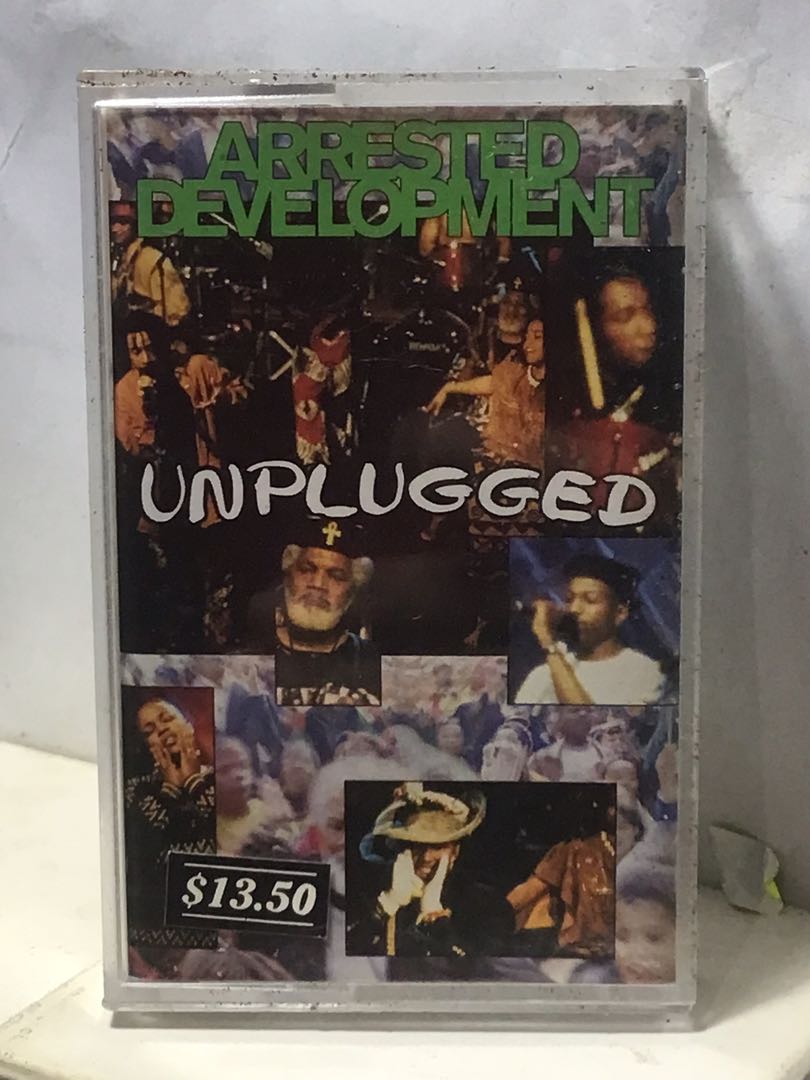 VINTAGE CASSETTE TAPE Arrested Development - Unplugged OOP KASET Anubis ...