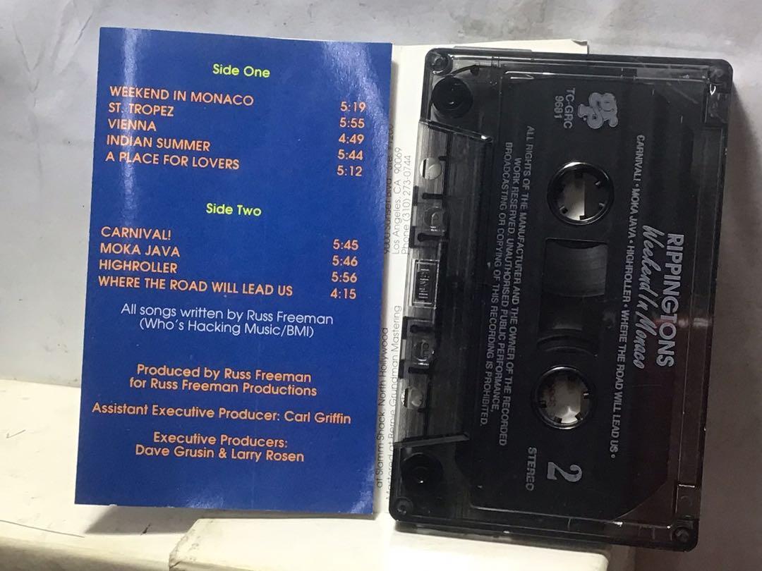 VINTAGE CASSETTE TAPE Rippingtons - Weekend in Monaco OOP GRP KASET ...
