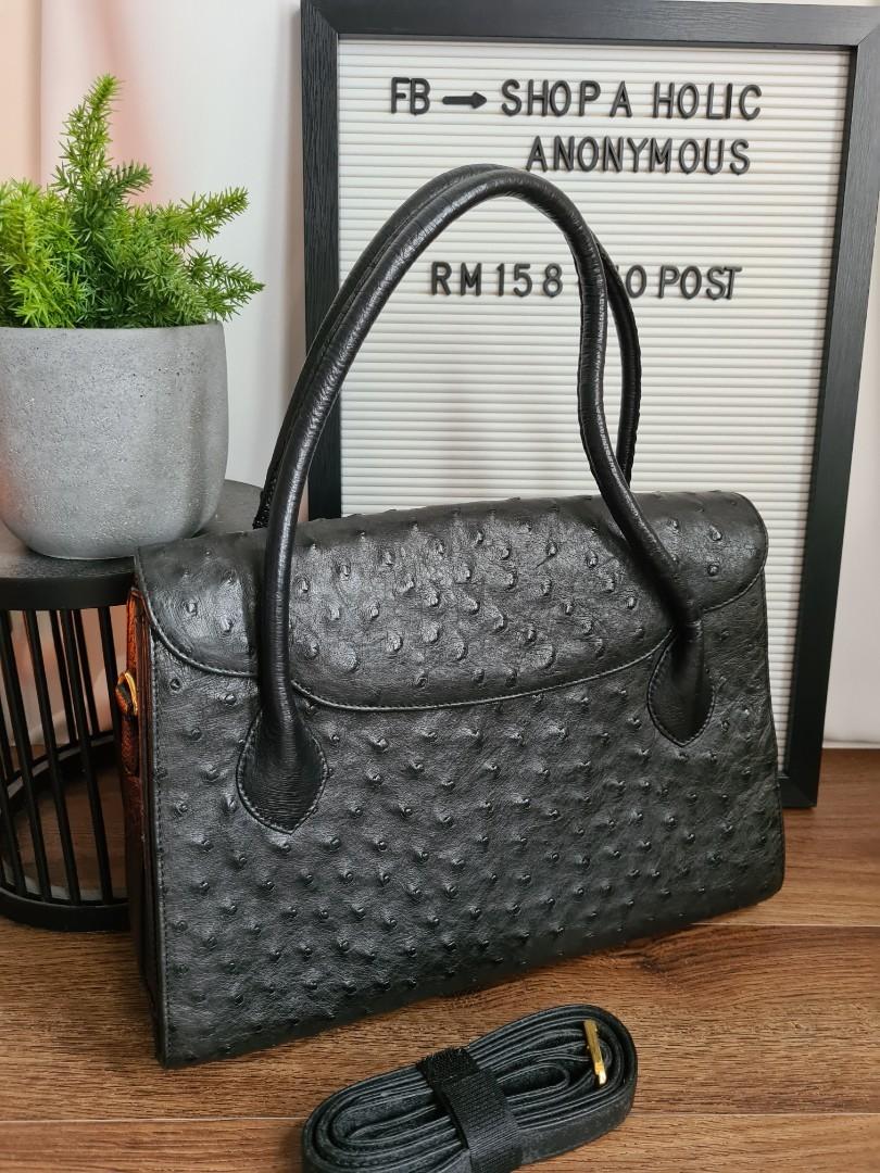 Vintage Ostrich bag, Women's Fashion, Bags & Wallets, Purses & Pouches ...