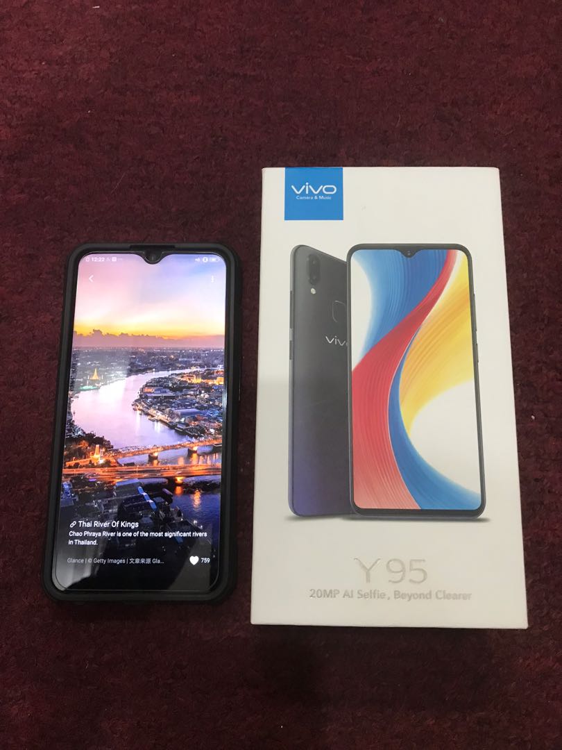 Vivo Y95 (1807) 4GB RAM/64GB ROM, Mobile Phones & Gadgets, Mobile ...