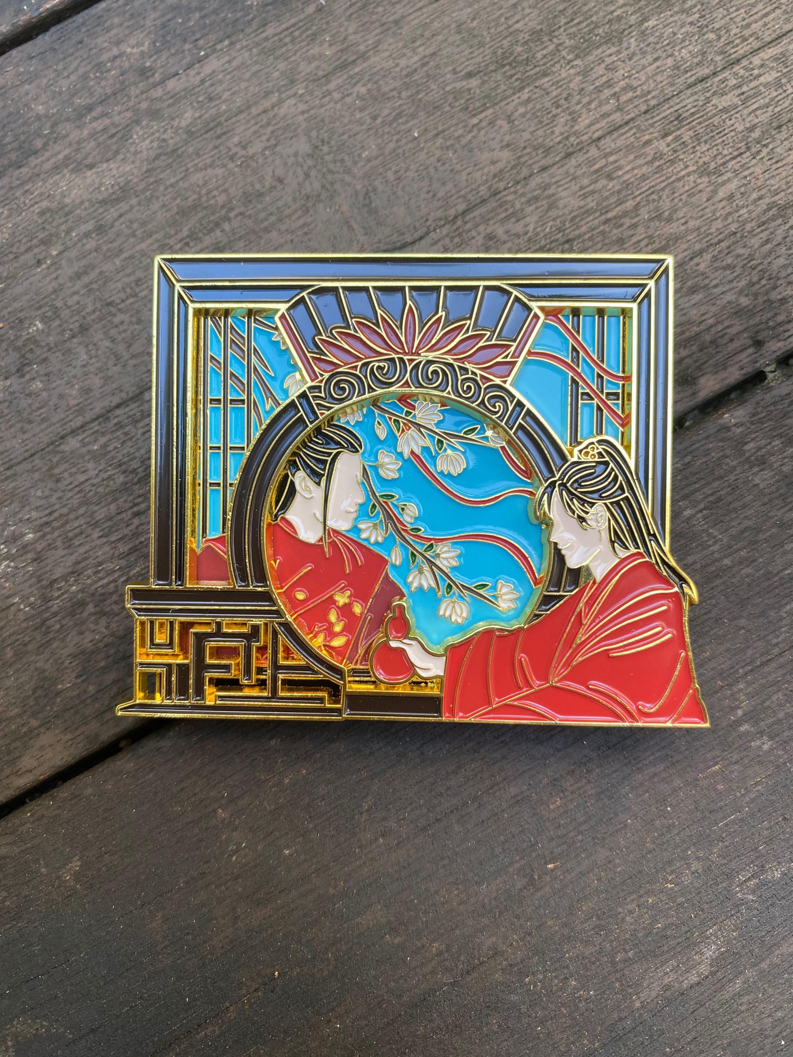 Word of Honour Enamel Pins Wen Kexing Zhou Zishu Zhang Zhe Han Gong Jun ...