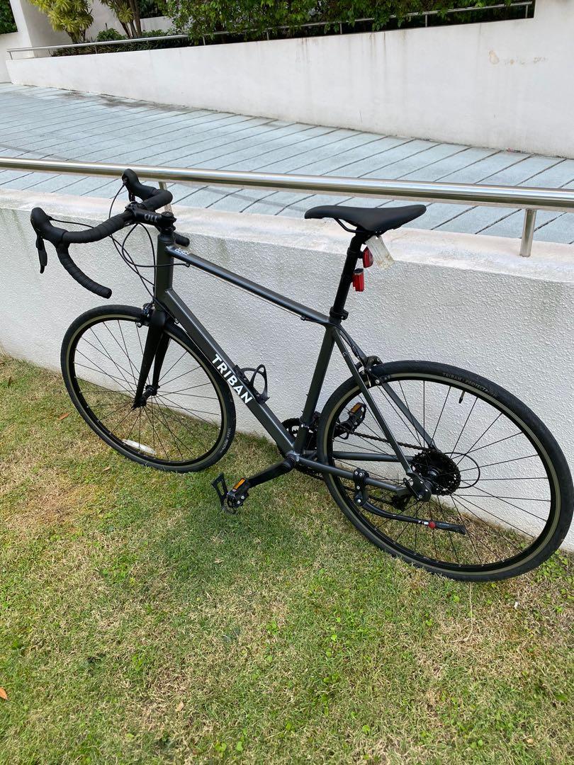 XL Road Bike Triban RC 120, Sports Equipment, Bicycles & Parts ...