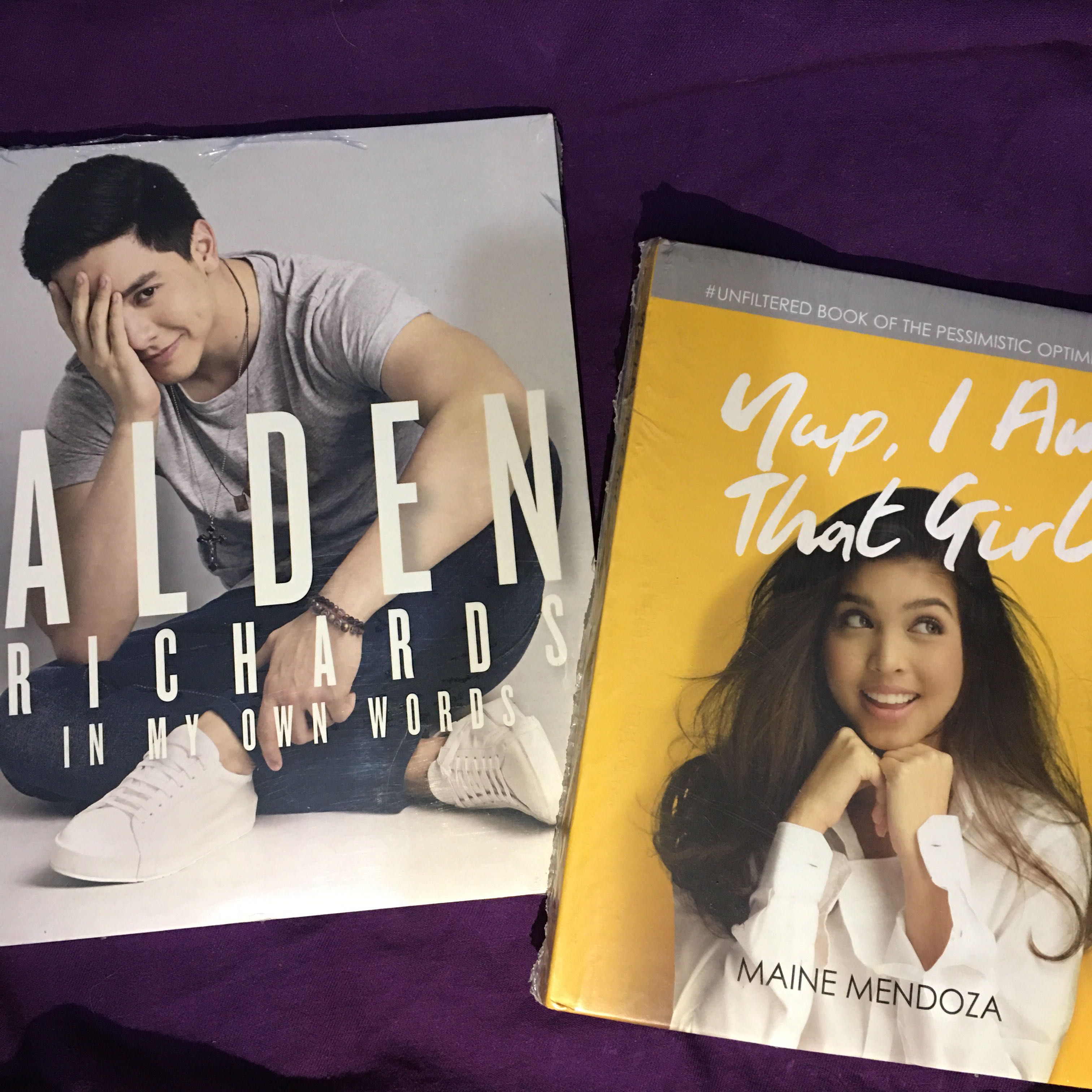Yup, I Am That Girl Maine Mendoza Alden Richards In My Own Words Yaya ...