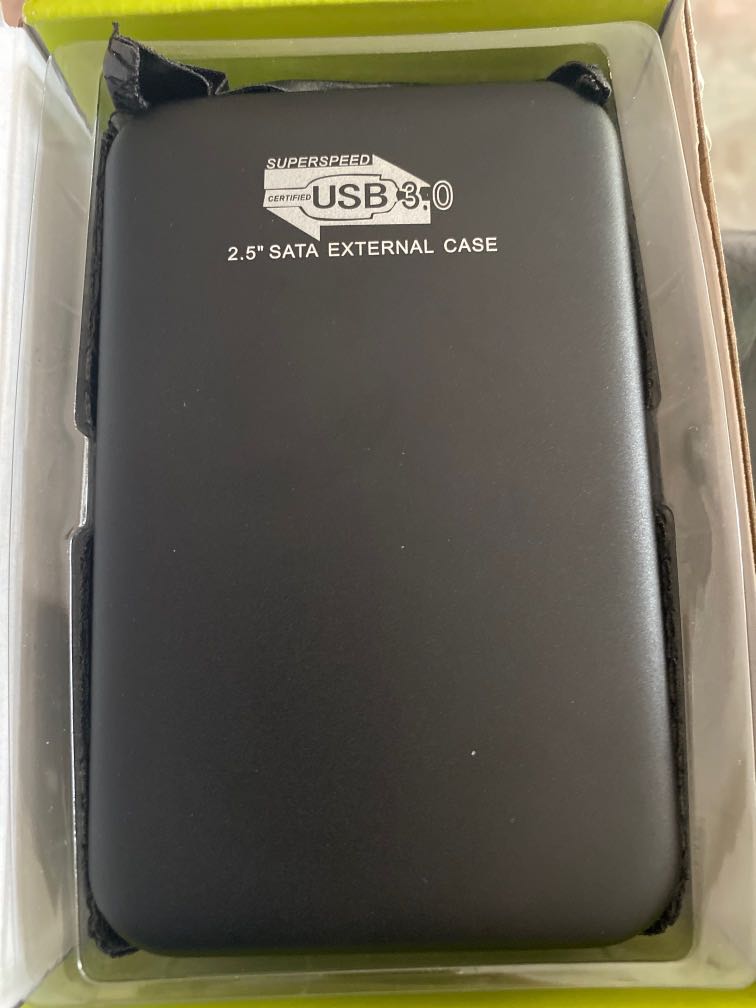 2.5” HDD EXTERNAL CASE, Computers & Tech, Parts & Accessories, Hard ...