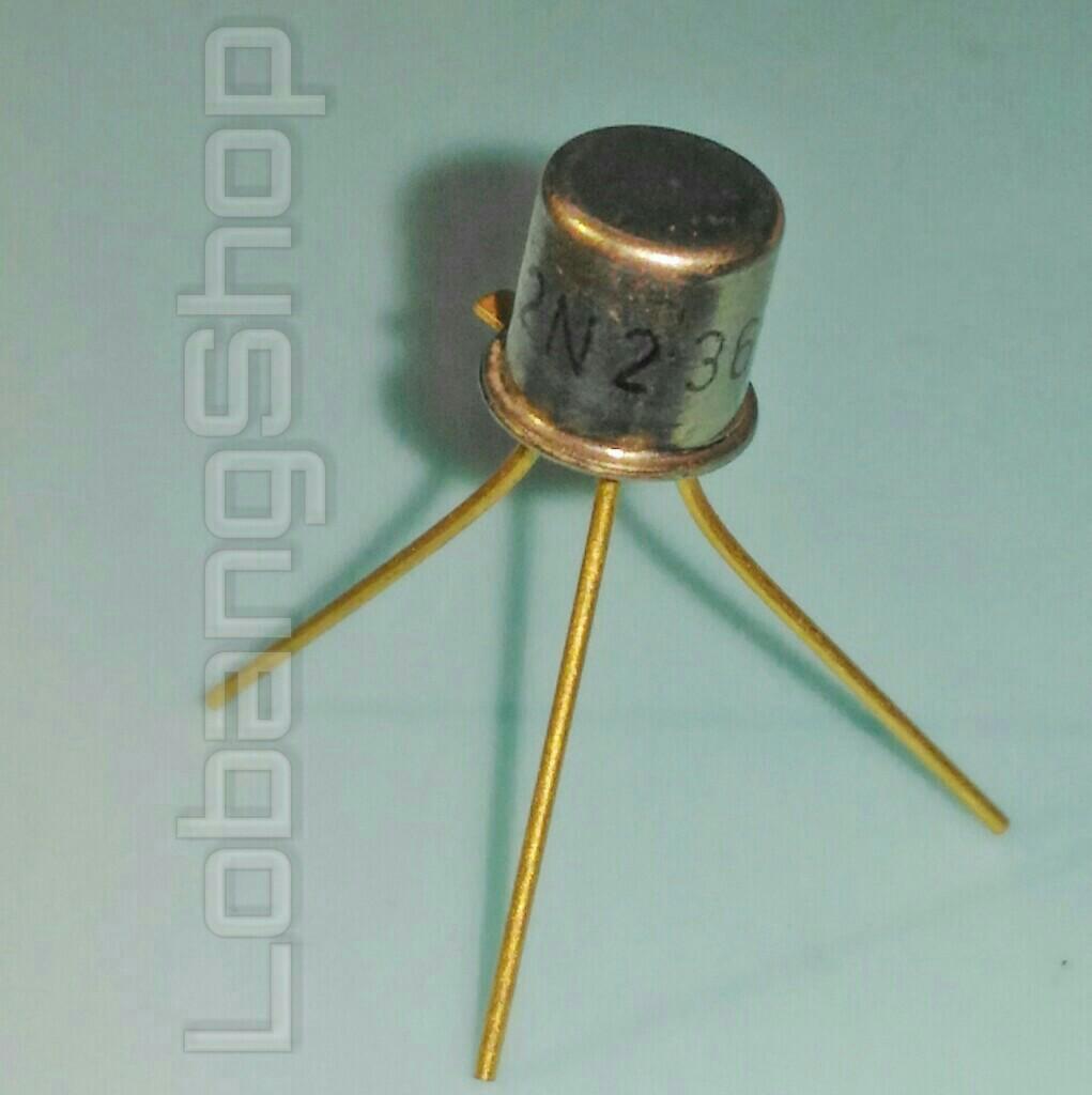 Authentic Vintage 2N2369A NPN Transistor Gold Plated Connectors TO-18 ...