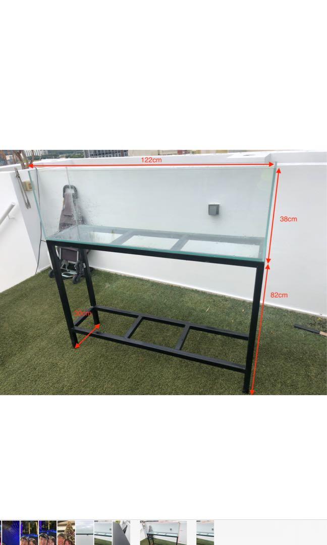 4ft Aquarium tank + stand, Pet Supplies, Homes & Other Pet Accessories ...
