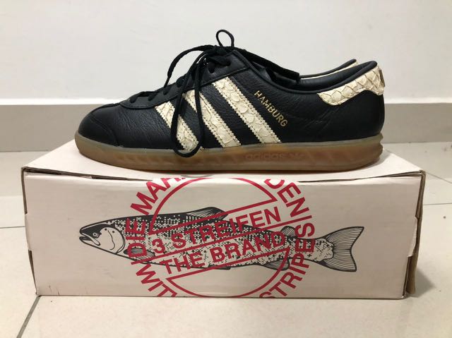 Adidas Hamburg Fish Market, Men's Fashion, Activewear on Carousell
