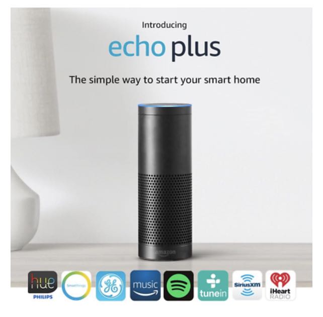 Amazon Echo Plus 1st Gen, TV & Home Appliances, TV & Entertainment ...