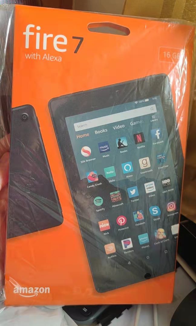 Amazon Fire 7 tablet with Alexa (9th generation) 16GB, Mobile Phones ...