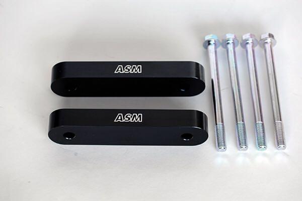 ASM GT Front Strut Tower Bar + ASM Bump Steer Kit Honda S2000 AP1 AP2 ...