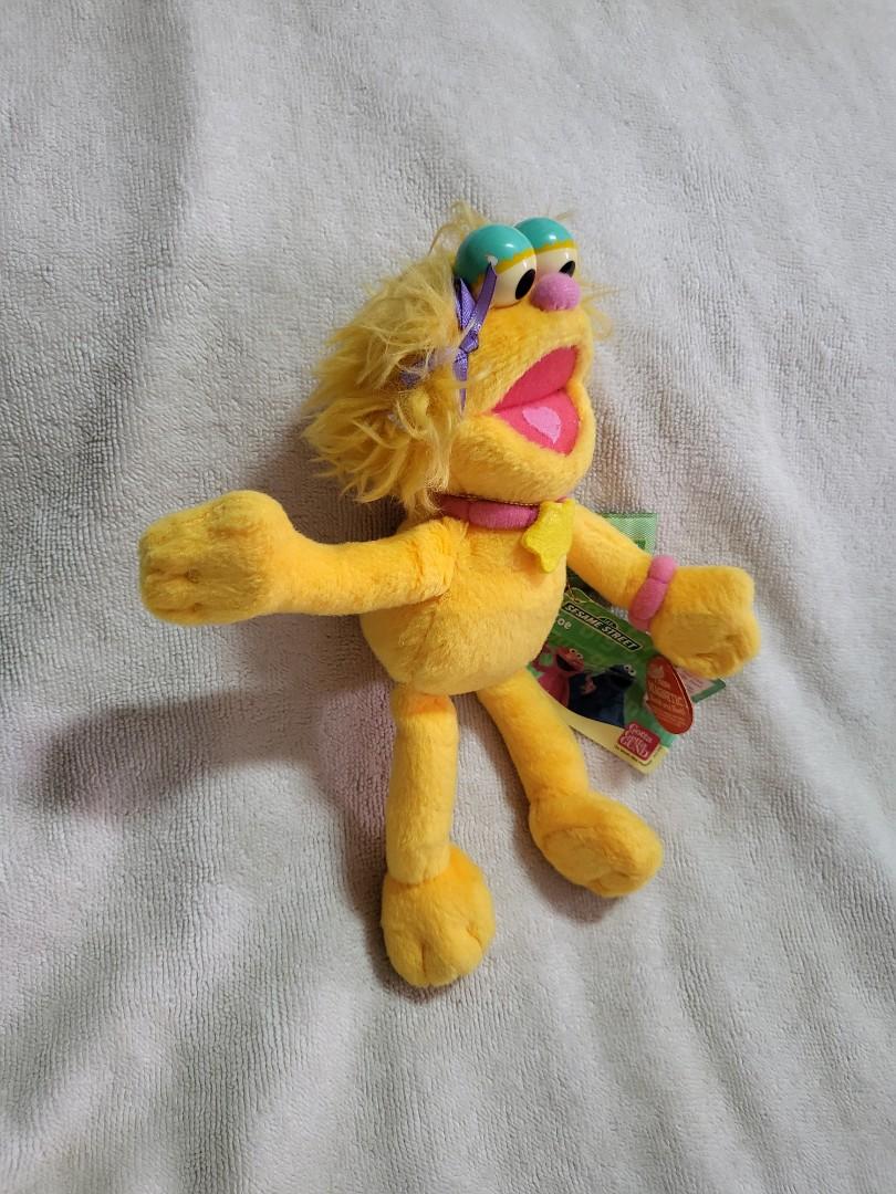 Authentic Gund Sesame Street Zoe with Magnetic Hands & Feet Plush Soft ...
