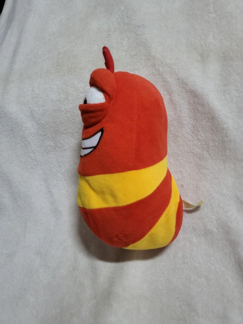 Authentic Larva - Red the Caterpillar Beanie Plush Soft Toy, Hobbies ...