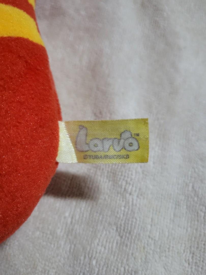 Authentic Larva - Red the Caterpillar Beanie Plush Soft Toy, Hobbies ...