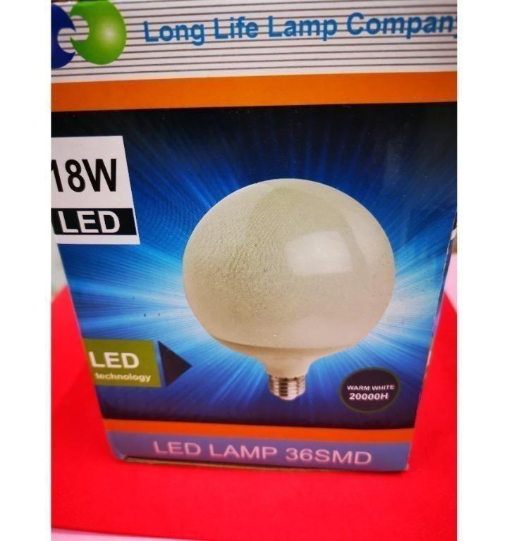 B22 Bayonet 18w Round LED Globe Bulb Equivalent to 162w (Warm White) # ... B22 Bayonet 18w Round LED Globe Bulb Equivalent to 162w (Warm White) # ...