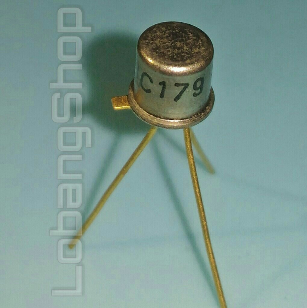 Authentic Vintage BC179 PNP Transistor Gold Plated Connectors TO-18 ...