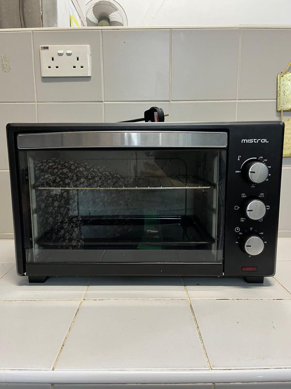 Black Mistral Oven/Microwave, TV & Home Appliances, Kitchen Appliances ...