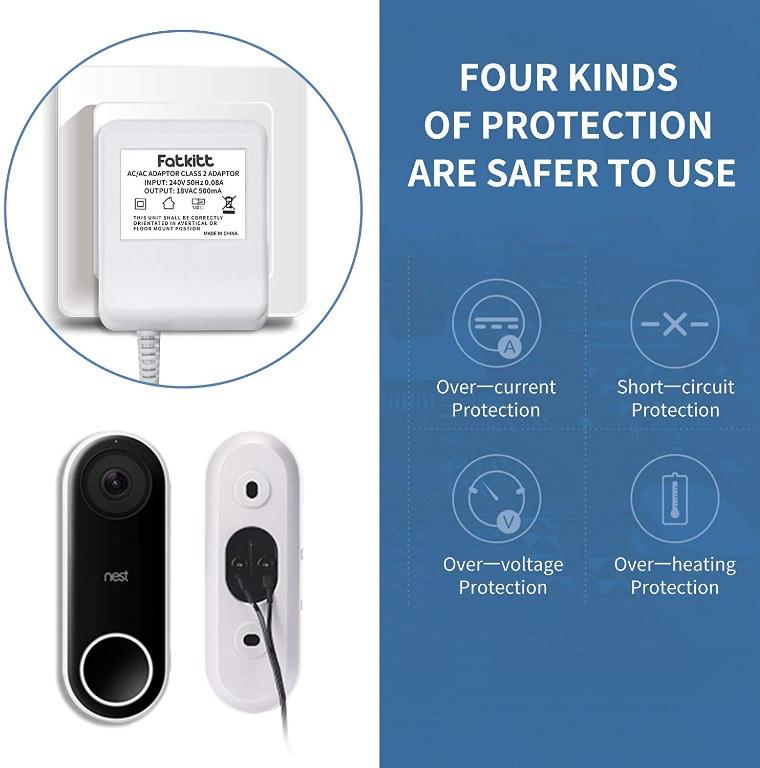 [BNIB] Fatkitt 18V Doorbell Transformer, Power Supply Adapter ...