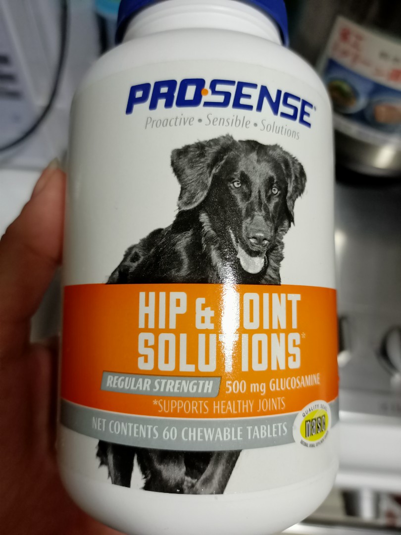 BNIB SUPPLEMENT FOR DOG PROSENSE HIP & JOINT SOLUTIONS REGULAR STRENGTH ...
