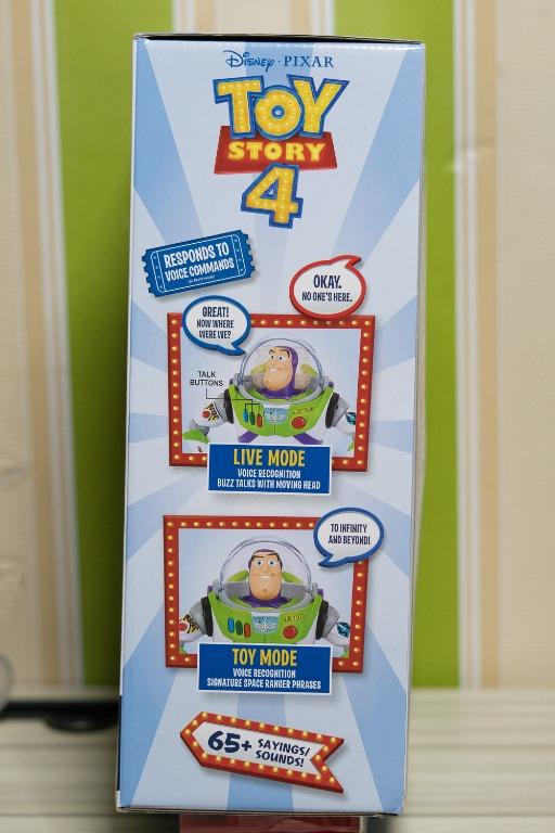 Buzz Lightyear with Interactive Drop-Down Action, Hobbies & Toys, Toys ...