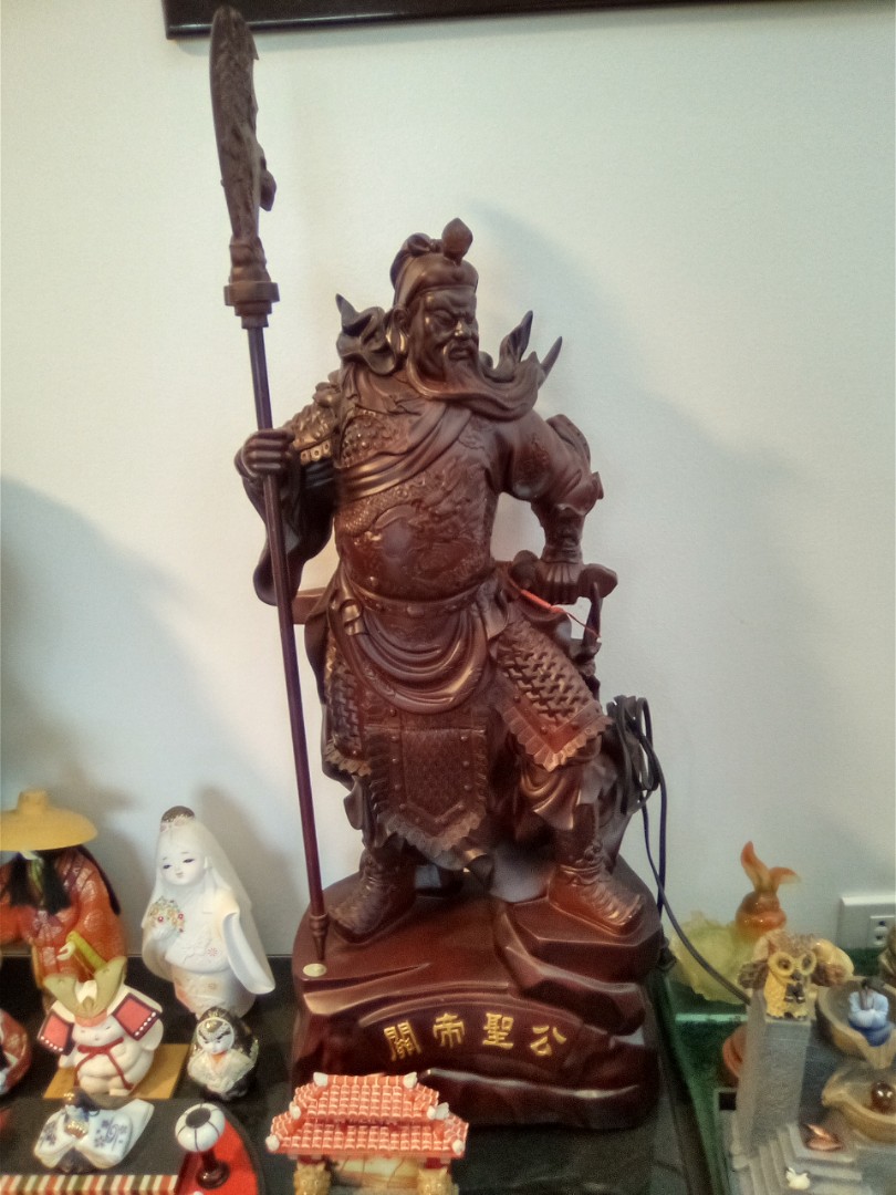 Chinese Warrior Guard HandCraft Detailed Design Statue, Hobbies & Toys ...