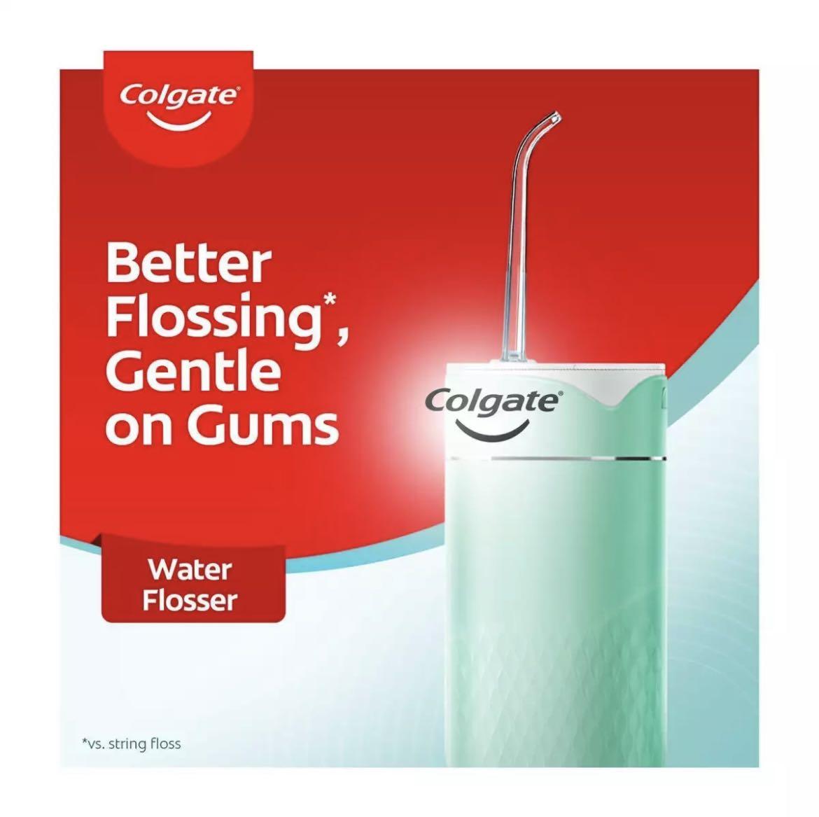 Colgate Water Flosser (Mint Green), Beauty & Personal Care, Oral Care ...