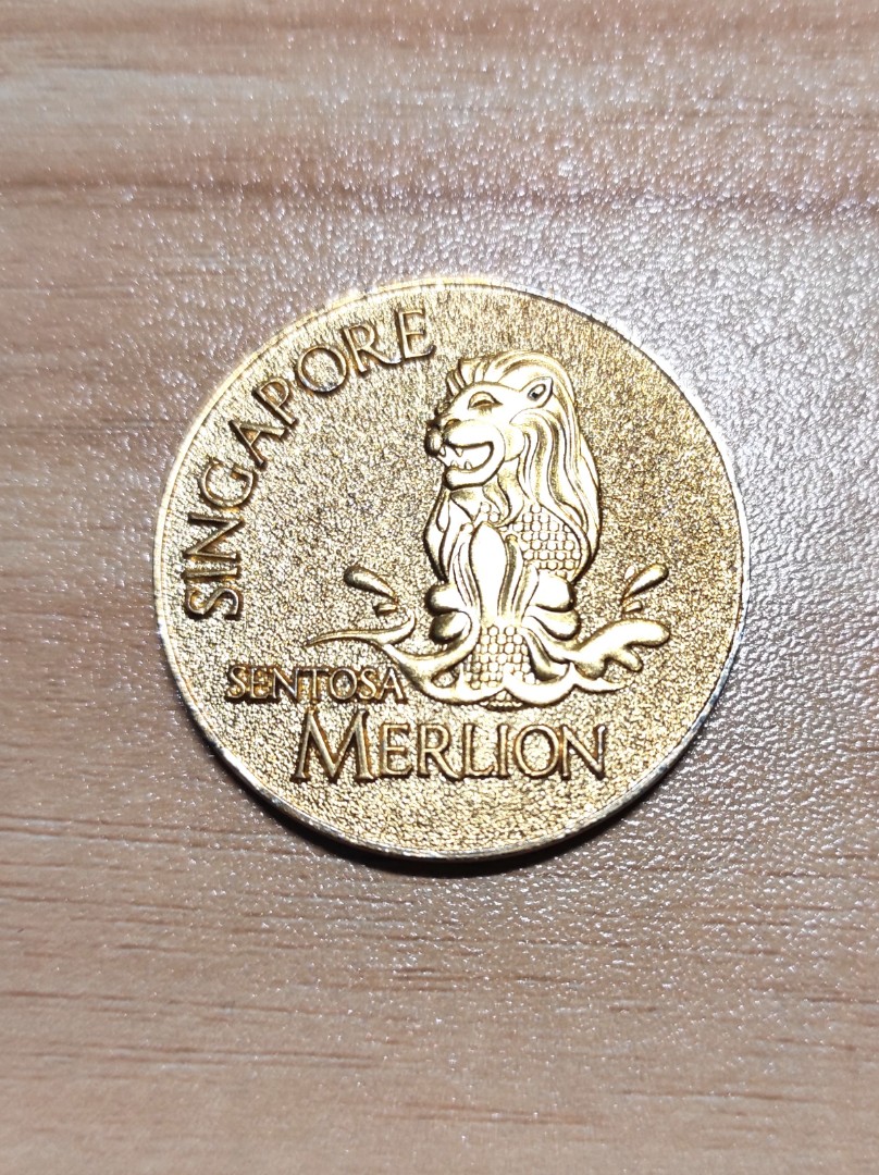 Collectible Singapore Merlion Coin, Hobbies & Toys, Memorabilia ...