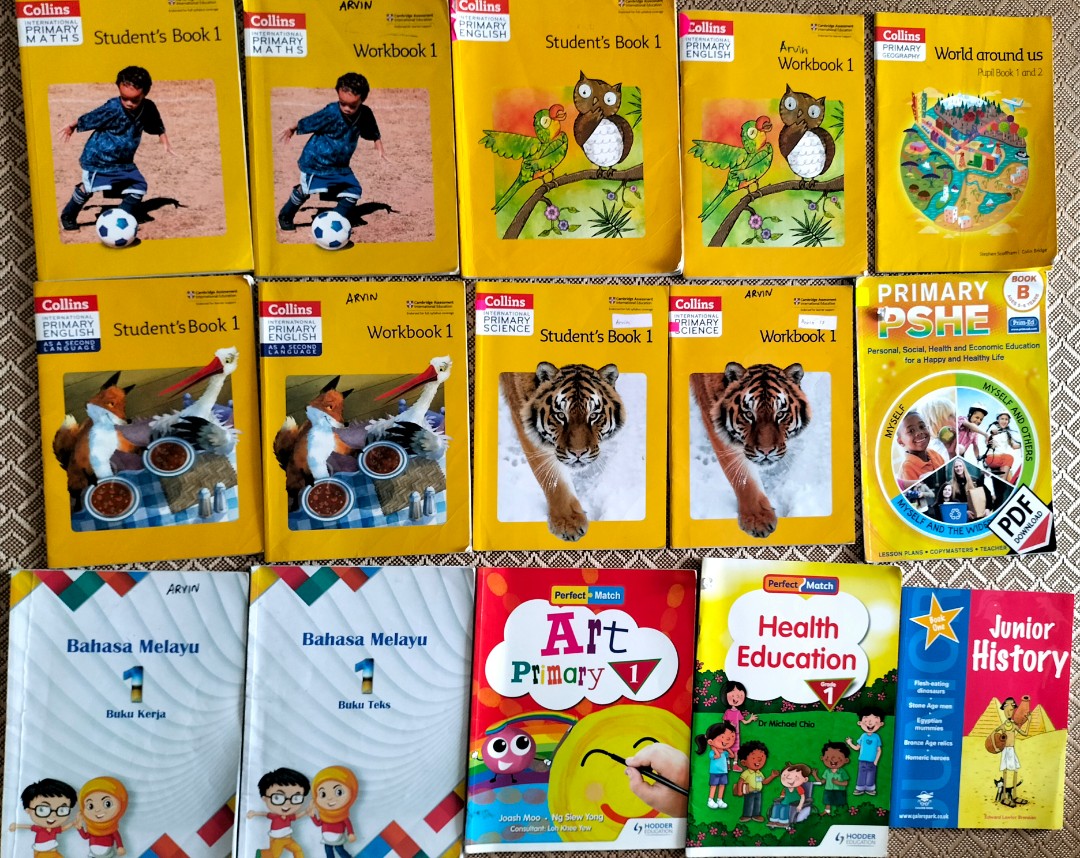 Collins Year 1 books - complete set, Hobbies & Toys, Books & Magazines ...
