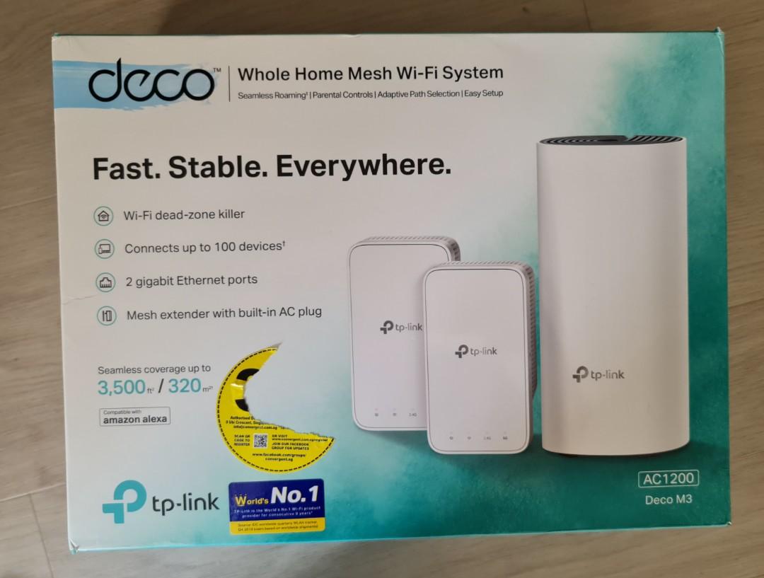 Deco M3(3-pack) Whole Home Wi-Fi System, Computers & Tech, Parts ...