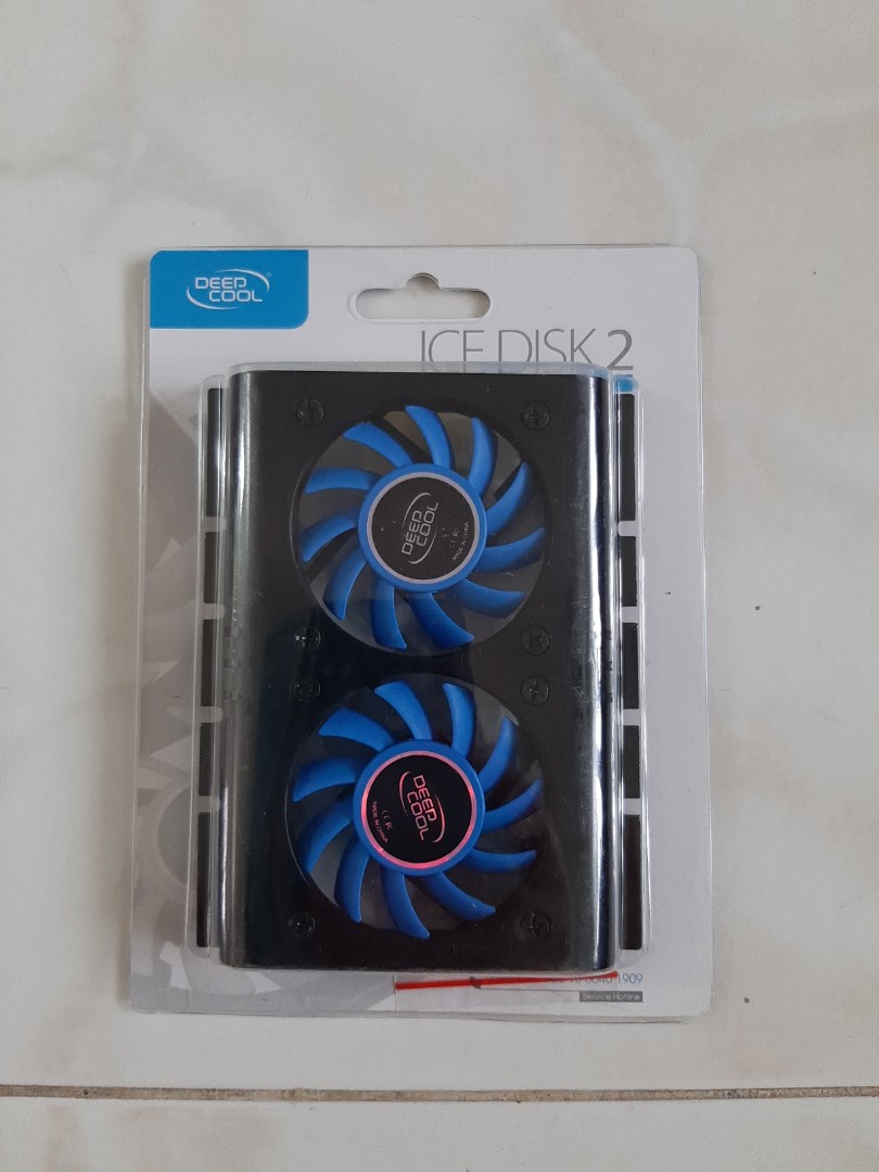 Deep cool ICE DISK 2 HDD cooler / Hard Drive cooling fan 5.25 inch ...