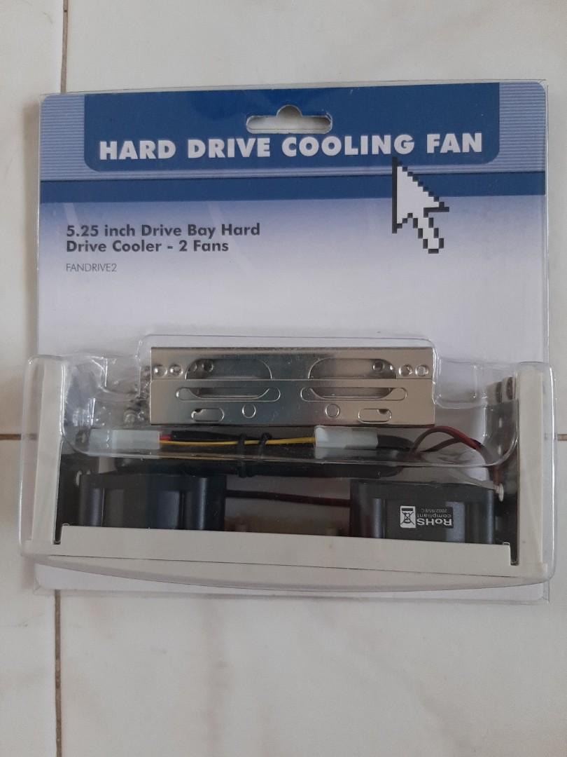 Deep cool ICE DISK 2 HDD cooler / Hard Drive cooling fan 5.25 inch ...