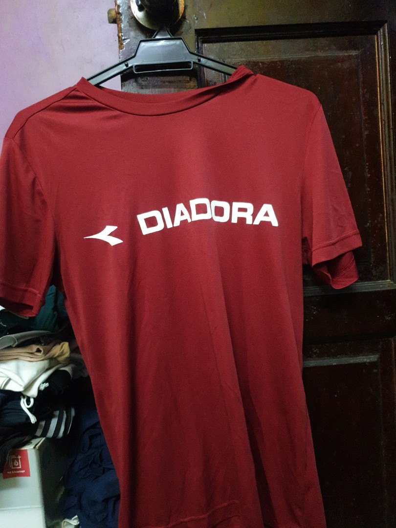 Diadora jersey, Men's Fashion, Tops & Sets, Formal Shirts on Carousell