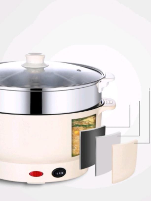 Electric Hotpot Steamboat Multi Cooker (1L), TV & Home Appliances ...
