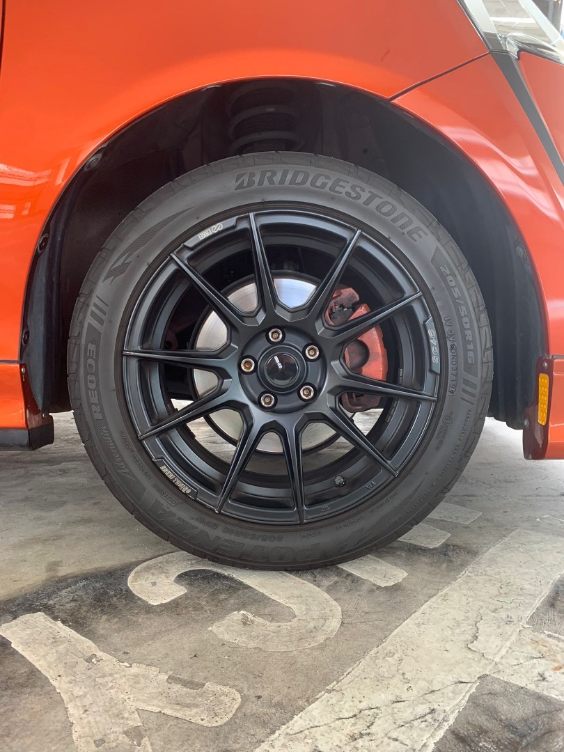 Enkei Tuning SC46, Car Accessories, Tyres & Rims on Carousell
