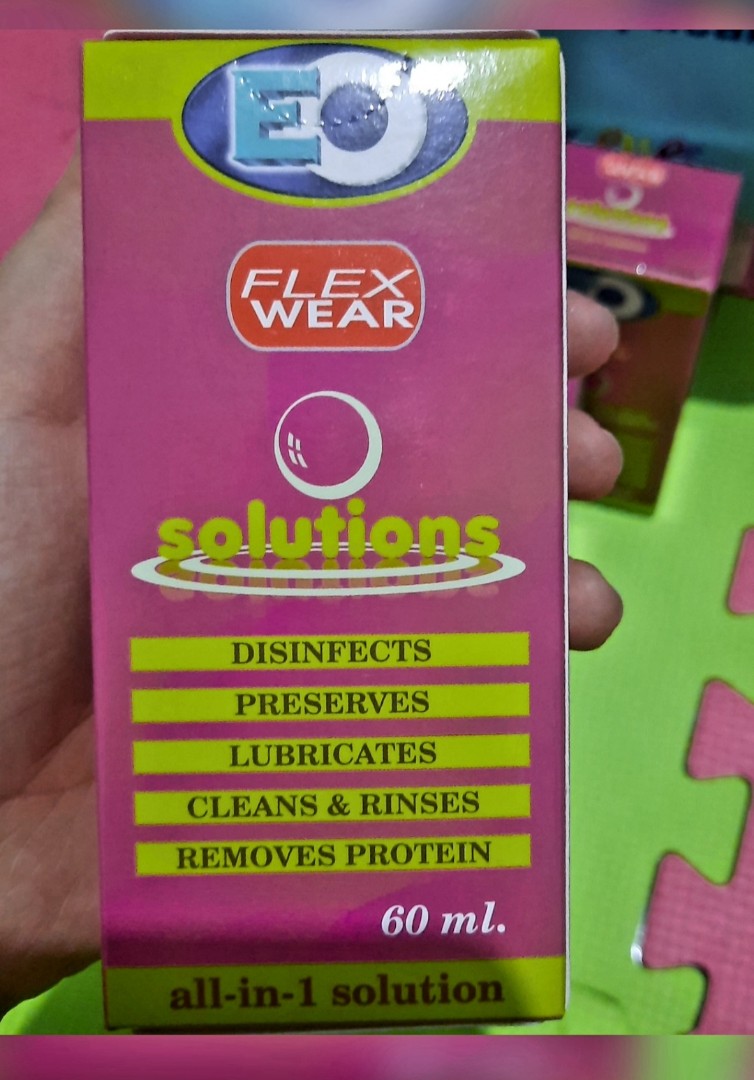 Flex wear Contact lens Solution, Beauty & Personal Care, Vision Care on ...