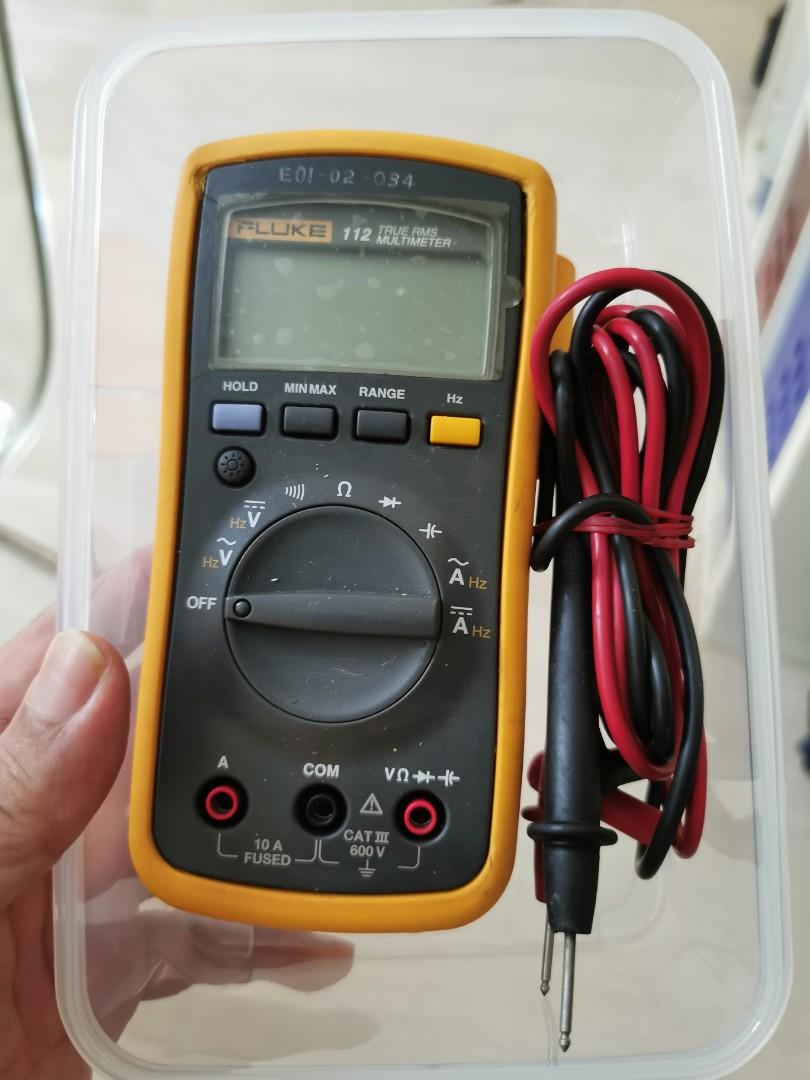 Fluke Multimeter 112, Furniture & Home Living, Home Improvement ...