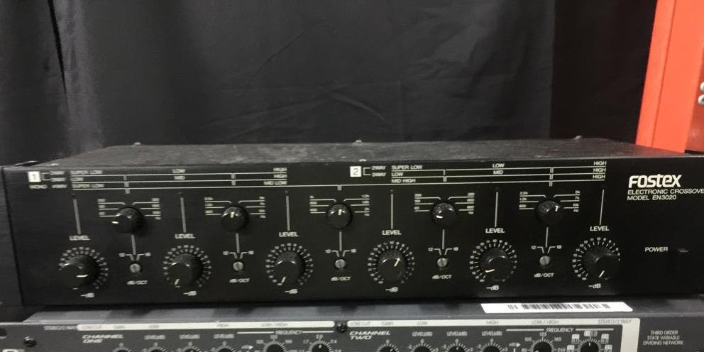 Fostex model EN3020 Electronic Crossover- made in Japan, Rare!, Audio ...